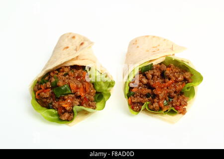 Asian Beef Tortilla Stock Photo - Alamy