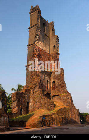 Tower Of Church Of St. Augustine , UNESCO World Heritage Site , Old Goa ...