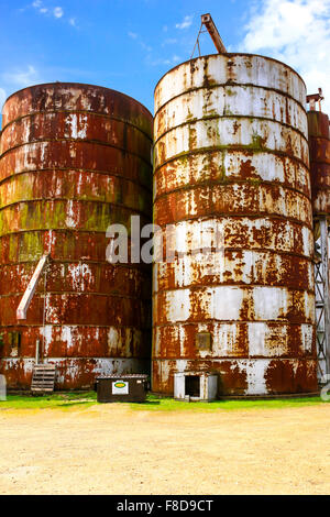 STORAGE TUBES AGRICULTURE FARM GRAIN Stock Photo - Alamy