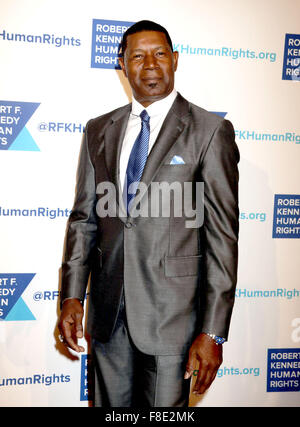 Actor Dennis Haysbert attends the 2015 Ripple of Hope Awards, presented ...