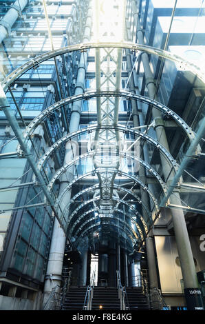 The Lloyd's building (sometimes known as the Inside-Out Building) is the home of the insurance ...