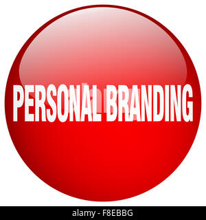 branding red round gel isolated push button Stock Photo - Alamy