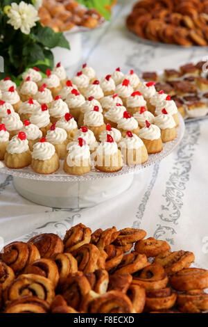 rum baba (or baba au rhum) a small yeast cake saturated in rum, and ...