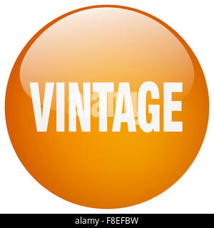 old orange round gel isolated push button Stock Photo - Alamy