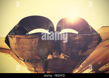 jet engine exhaust pipe Stock Photo - Alamy