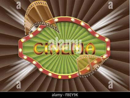 cinema movie design Stock Vector Image & Art - Alamy