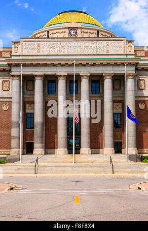 Stearns County Courthouse building in downtown St. Cloud, Minnesota ...