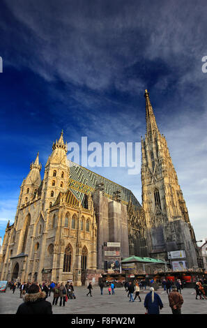 Stephansdom (St Stephan's Cathedral), Stephansplatz, Vienna, Austria ...