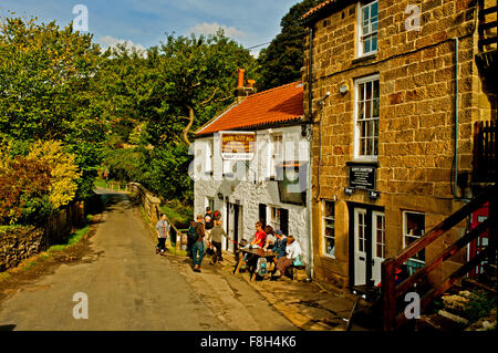 The pub Beck Hole Goathland North Yorkshire Moors National Park England ...