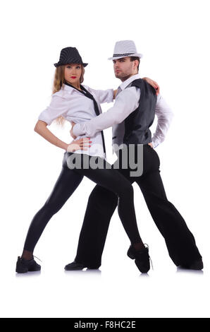 Pair of dancers dancing modern dances Stock Photo - Alamy