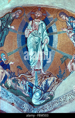 The Main Byzantine Church of the Daphni Monastery in the Athenian ...