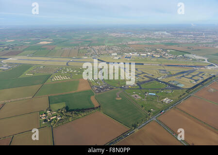 An aerial view of RAF Waddington, Lincolnshire Stock Photo - Alamy