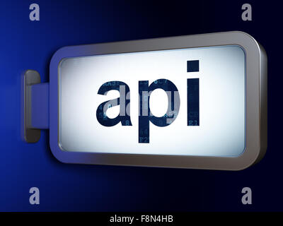 Database concept: Database on billboard background Stock Photo - Alamy