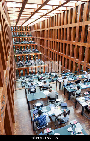 BERLIN, GERMANY - JULY 1, 2014: Humboldt University Library in Berlin ...