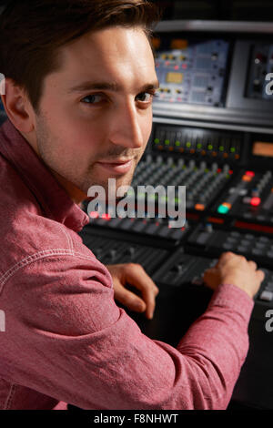 Mixing desk in the recording studio Stock Photo - Alamy
