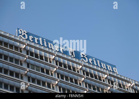 berliner zeitung verlagshaus Stock Photo - Alamy