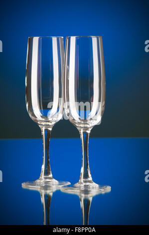 Wine against colour gradient background Stock Photo - Alamy