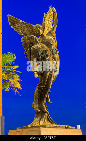 angel of victory statue Stock Photo - Alamy