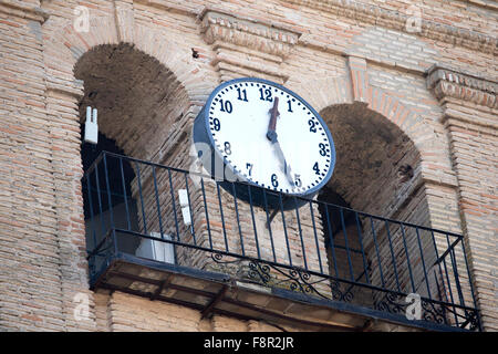 wall clock showing time at half past eight thirty 0830 2030 Stock Photo ...