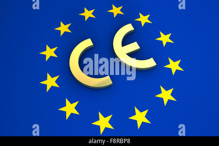 CE mark and symbol icon Stock Photo - Alamy