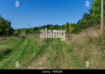 Razgrad town and Beli Lom river, Bulgaria Stock Photo - Alamy
