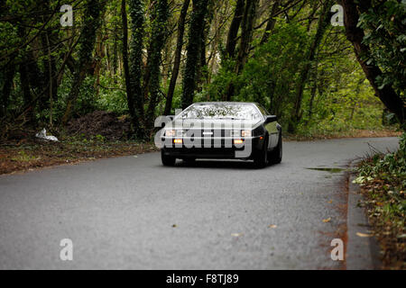 DeLorean cars return to the original Dunmurry Factory in Belfast where ...