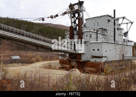 Gold Dredge Number 4 Stock Photo - Alamy