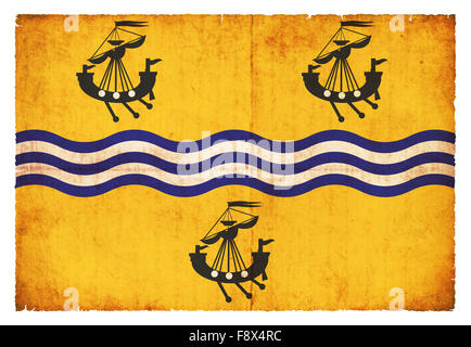 Flag of the Outer Hebrides Stock Photo - Alamy