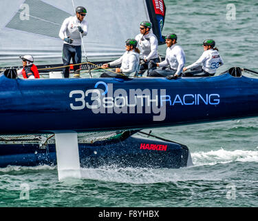 Sydney Harbour, Sydney, Australia. 12th Dec, 2015. Extreme Sailing Act ...