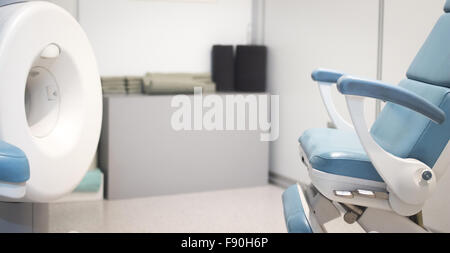 Fully open high field Magnetic Resonance Image MRI Nuclear CAT Scan ...