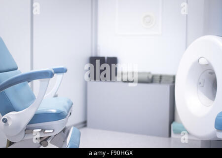 Fully open high field Magnetic Resonance Image MRI Nuclear CAT Scan ...