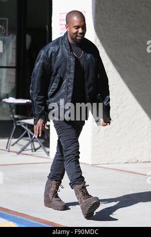 Kanye West seen taking daughter North West to ballet Featuring: Kanye ...