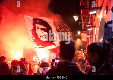 Palermo, Italy. 12th Dec, 2015. Sicilian people march through the ...
