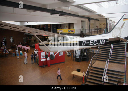 die Cessna, mit der Mathias Rust 1987 auf dem Roten Platz in Moskau ...