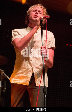 Aaron Bruno of AWOLNATION performs during the ShipRocked cruise on ...