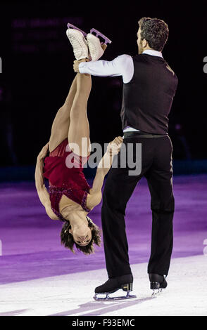 Canada's Meagan Duhamel and Eric Radford perform their short program ...