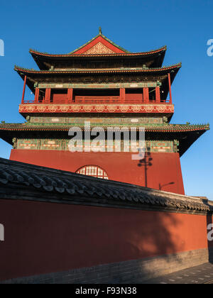 Beijing, China Gulou ('Drum Tower'), north facade, Art, Housing ...