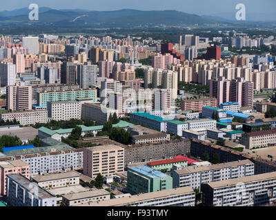 block of flats, Pyongyang, North Korea, Asia Stock Photo - Alamy