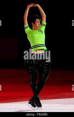 Jin Boyang of China performs during the men's short program at the ISU ...