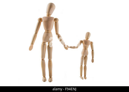 Hands holding puppets Stock Photo - Alamy