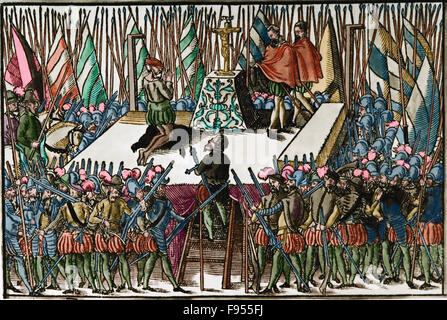 Eighty Years' War (1568-1648). Sack of Antwerp (4 November 1576) by ...