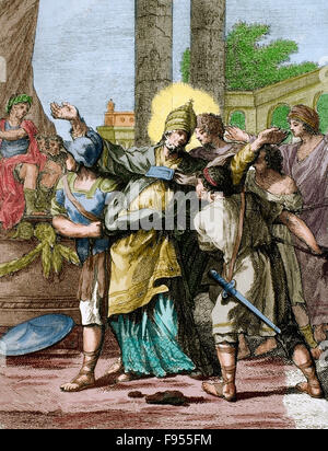 Pope Telesphorus (died c. 137). Bishop of Rome from c. 126 -137, during ...