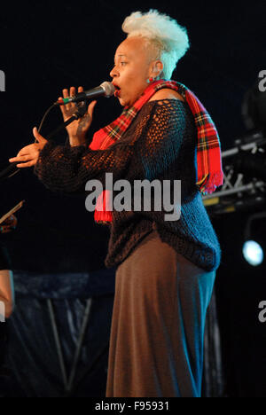 Singer Emeli Sande of Scotland performs 'Abide With Me', Opening ...
