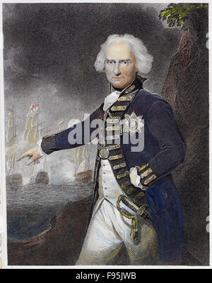 Alexander Hood Bridport Stock Photo - Alamy