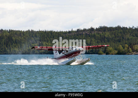 Hydroplane, De Havilland Canada DHC-6 300 Twin Otter, moored at the ...