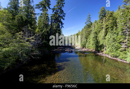 Port Alice Vancouver Island Canada shown on a road map or Geography map ...