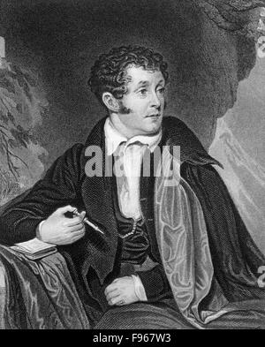 Thomas Campbell 1777 to 1844 schottischer Dichter, Historisch, digital ...