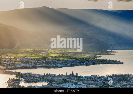 Landscape of Osoyoos, British Columbia, Canada Stock Photo - Alamy