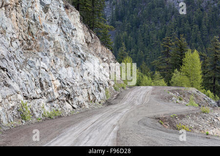 British Columbia, Canada, Highway 20, Bella Coola Valley Stock Photo ...