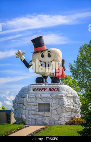 Happy Rock, Gladstone, Manitoba, Canada - Tourist Attraction and ...